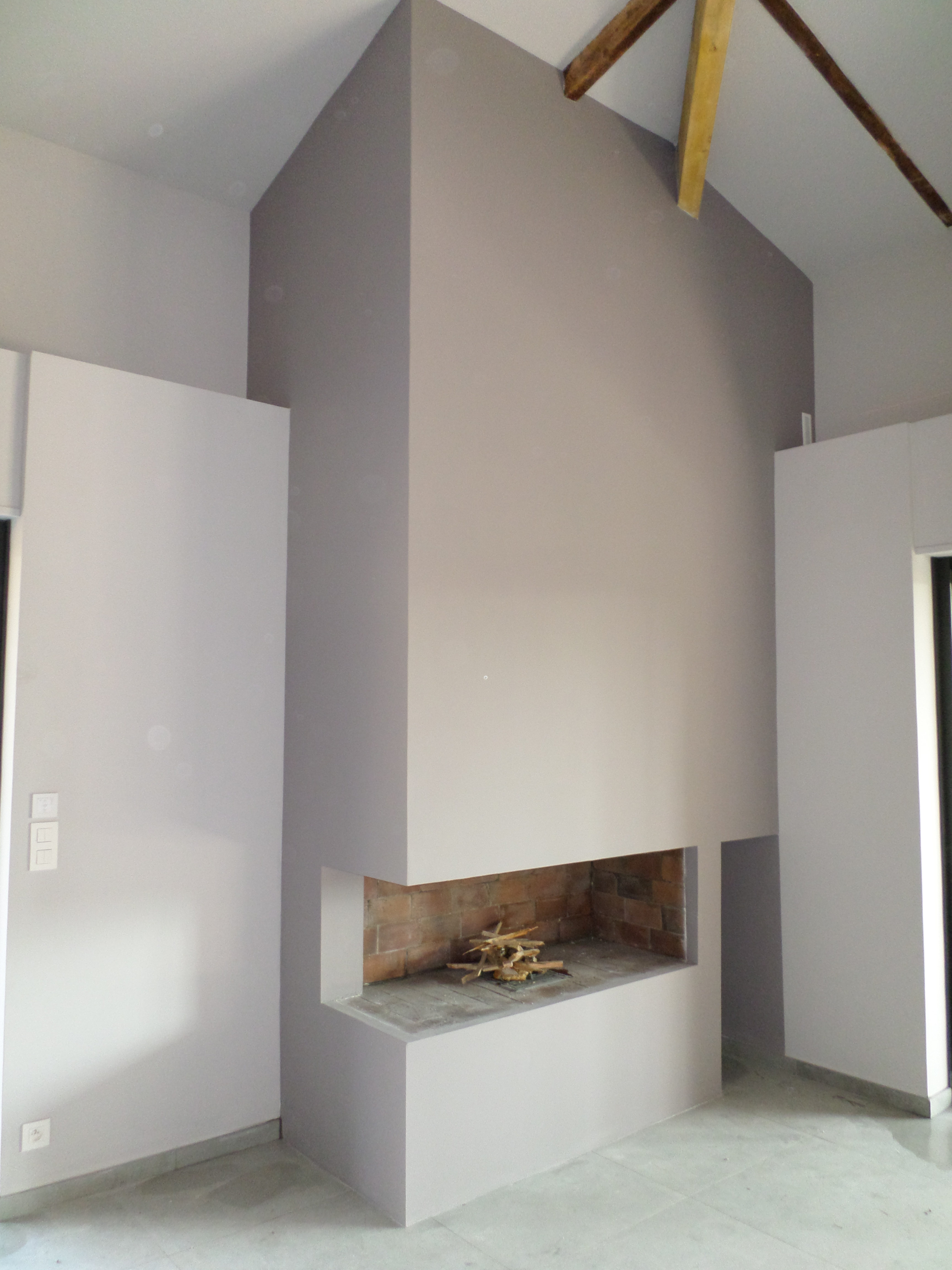 Cheminée à foyer ouvert – Biot – Cheminée Alpes-Maritimes | Cheminées ...